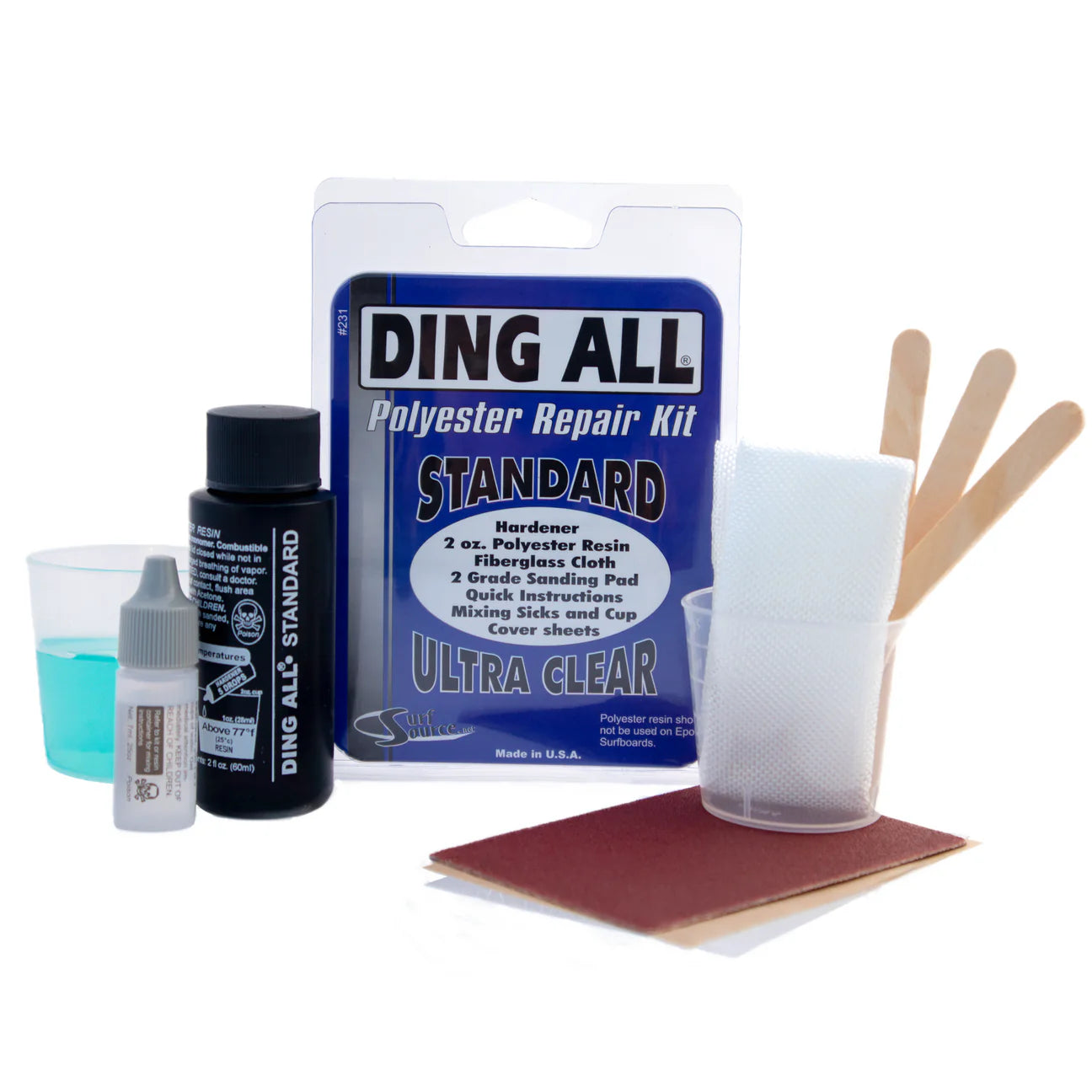 Ding All Standard Repair kit – The Surf Source
