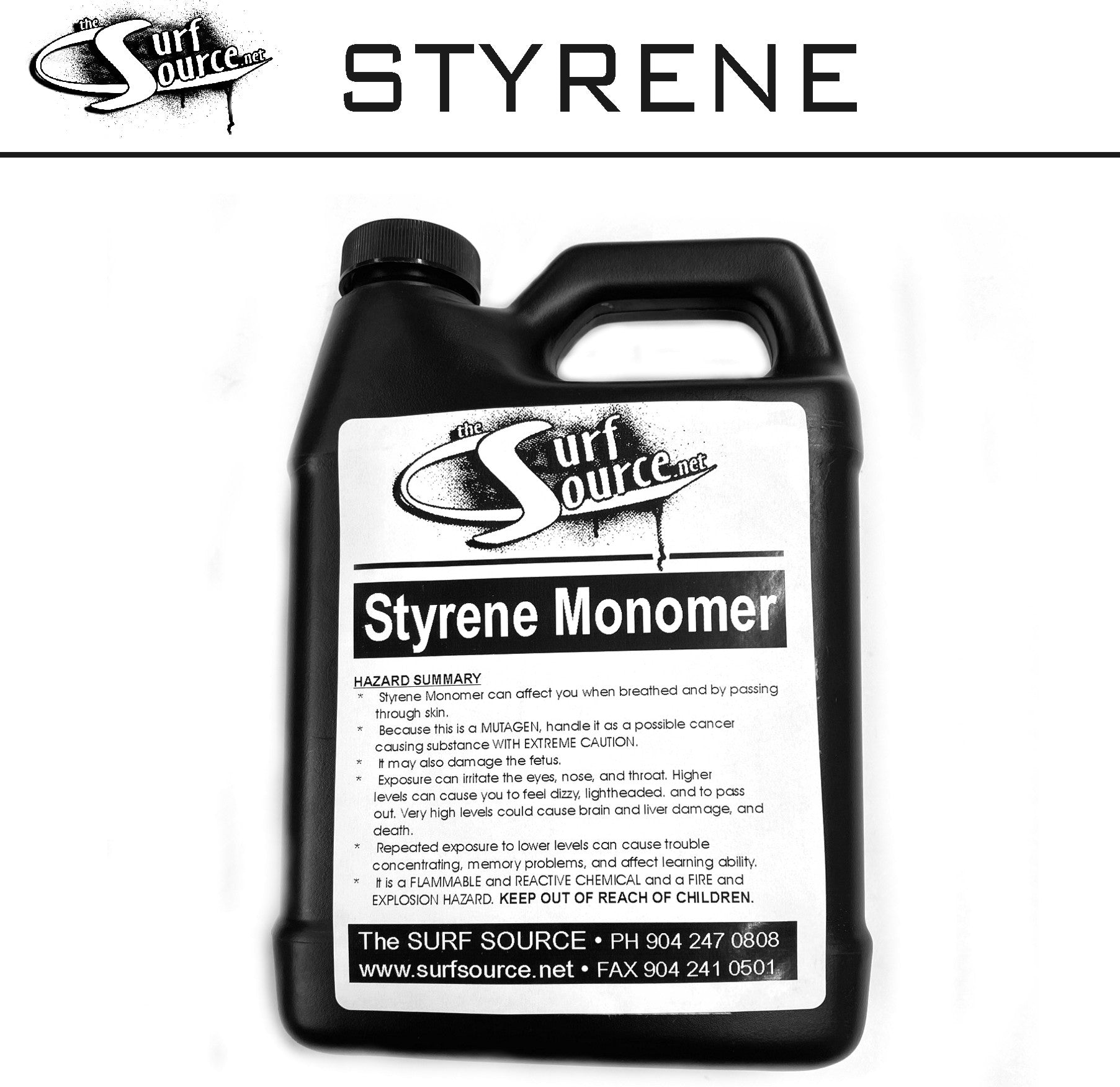 Styrene Monomer – The Surf Source