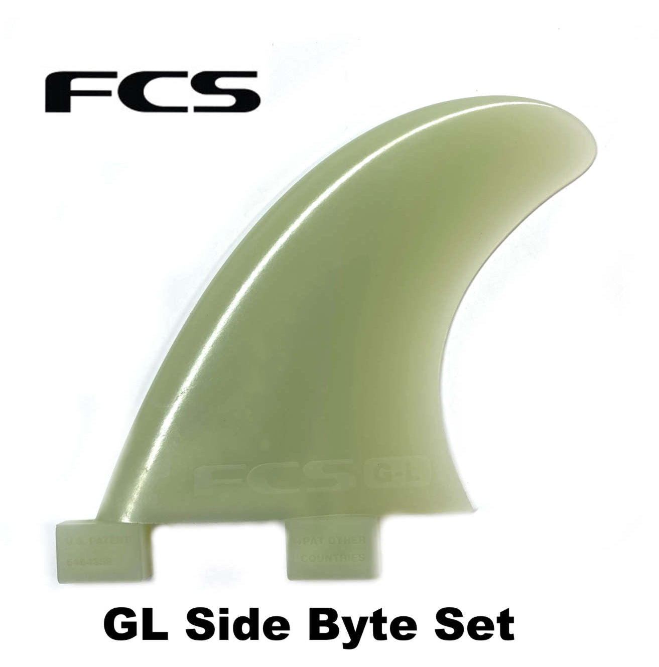 FCS GL Side Bite Fin Set w FCS Twin Tab Base – The Surf Source